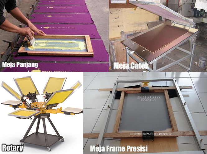 Memilih meja sablon yang tepat untuk bisnis sablon kaos manual – GROSIR ...